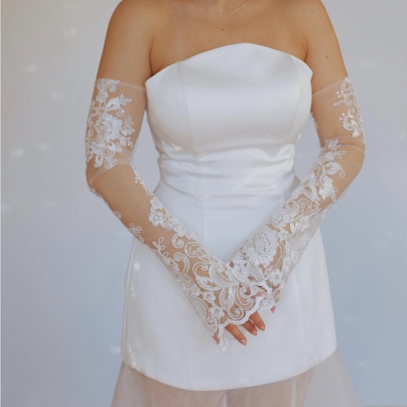 Accessories | Elegant Bridal Lace Sleeves | Poshmark